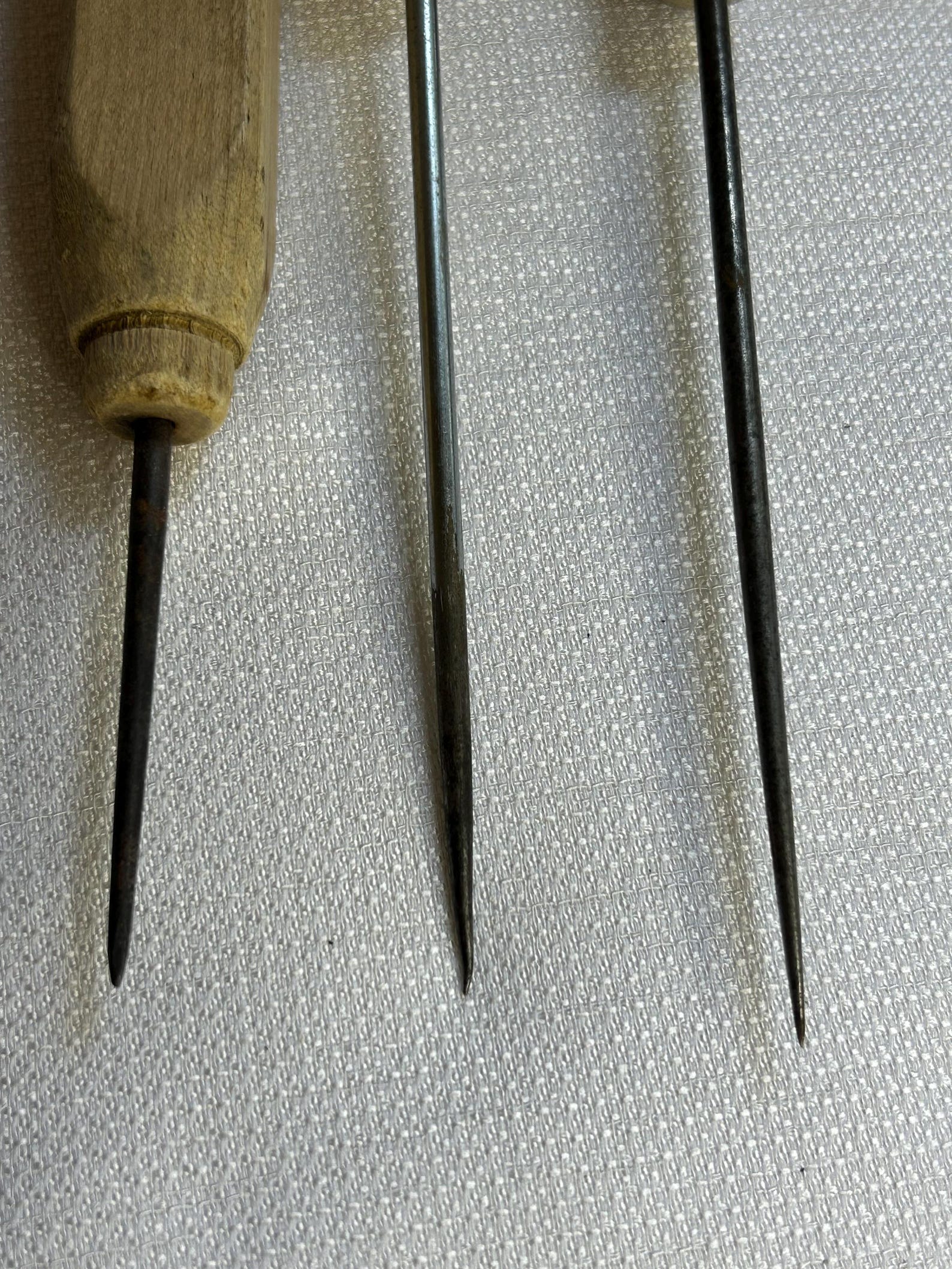 Vintage Ice Pick Bundle, Wooden Handle Bar Tools, Rustic Kitchen Decor ...