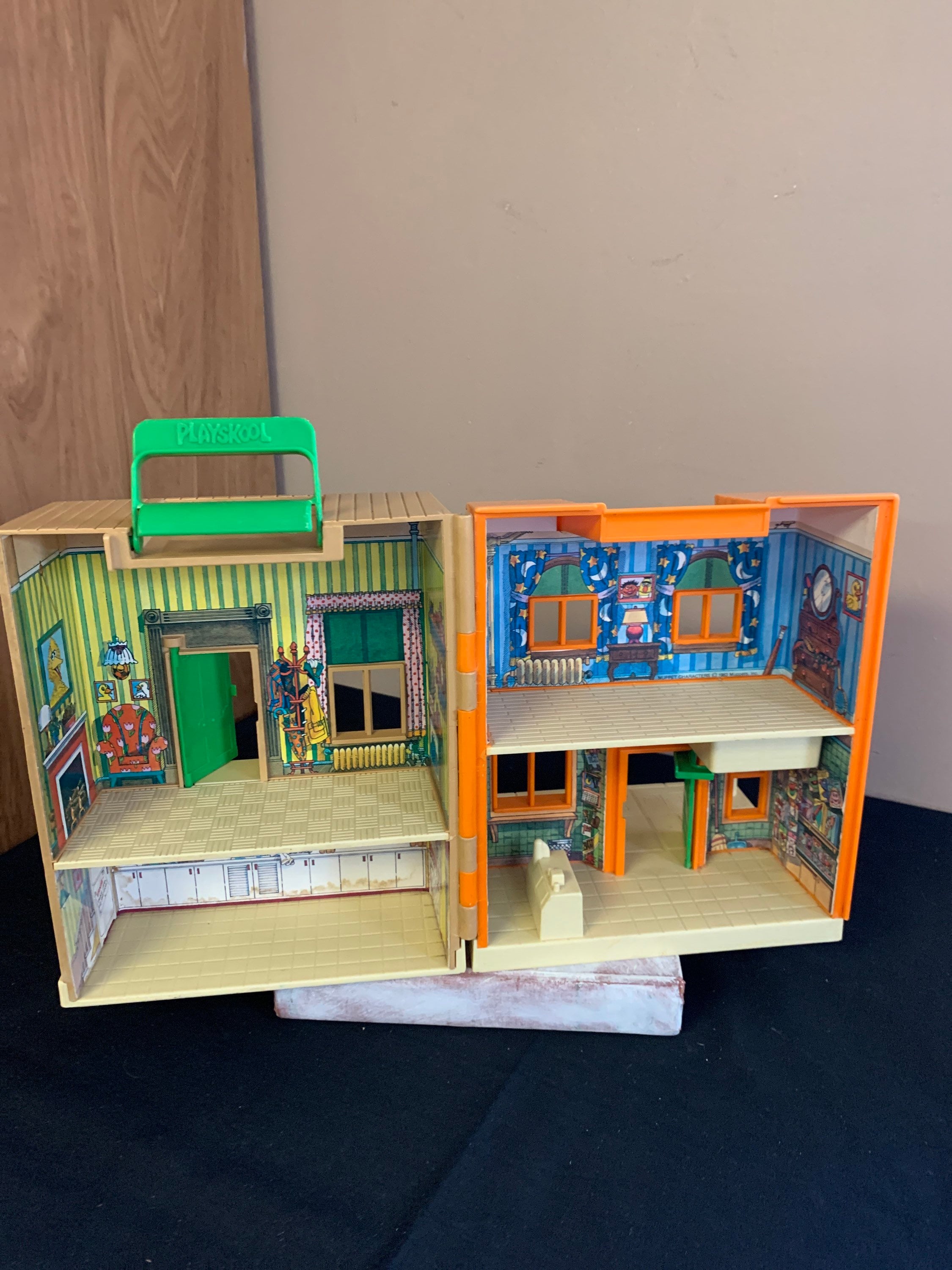 Sesame Street Playhouse Vintage 1984 Playskool Pretend Play - Etsy