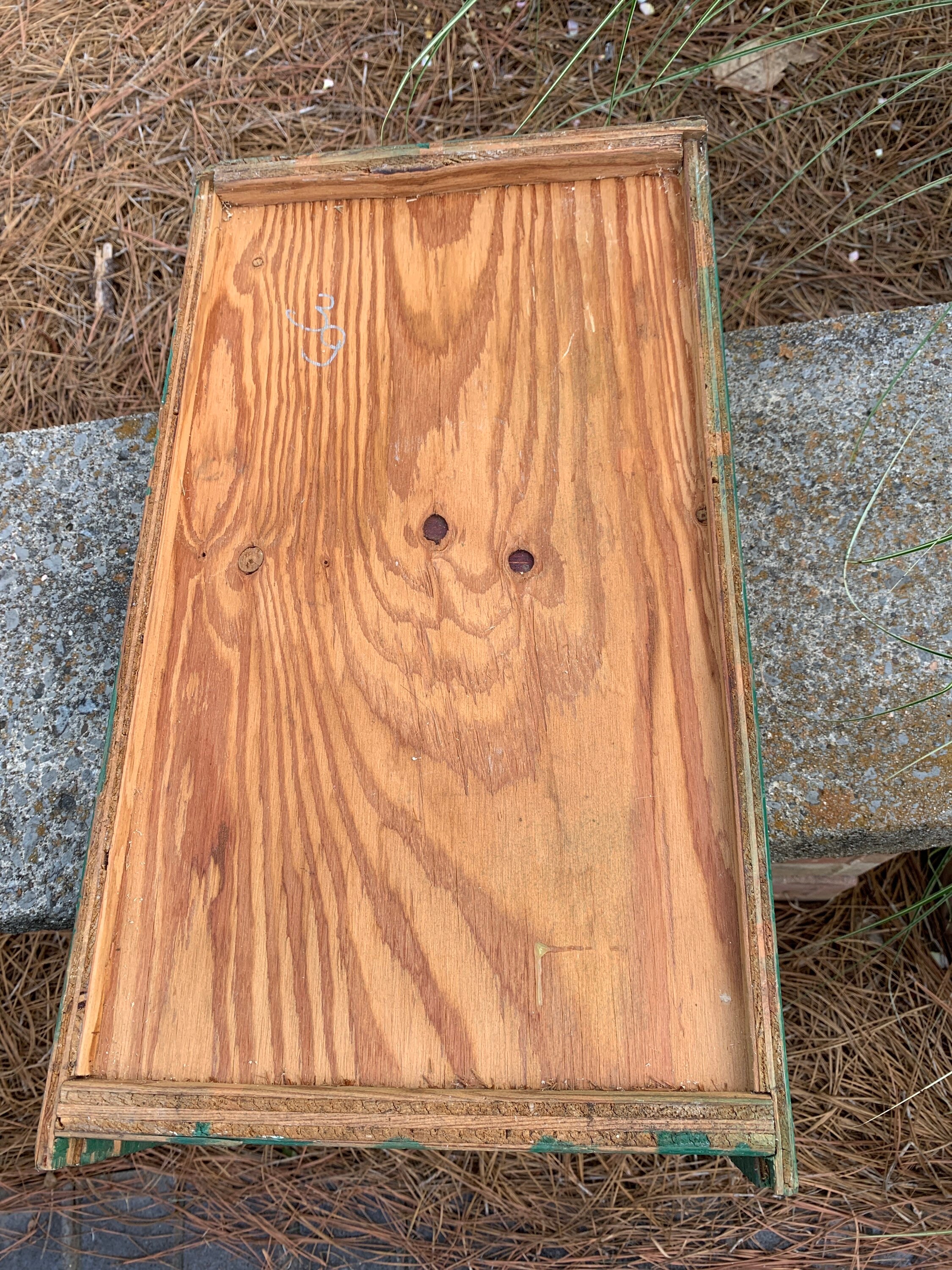 Rustic Wood Crate Vintage Green Drawer for Use as a Plant - Etsy