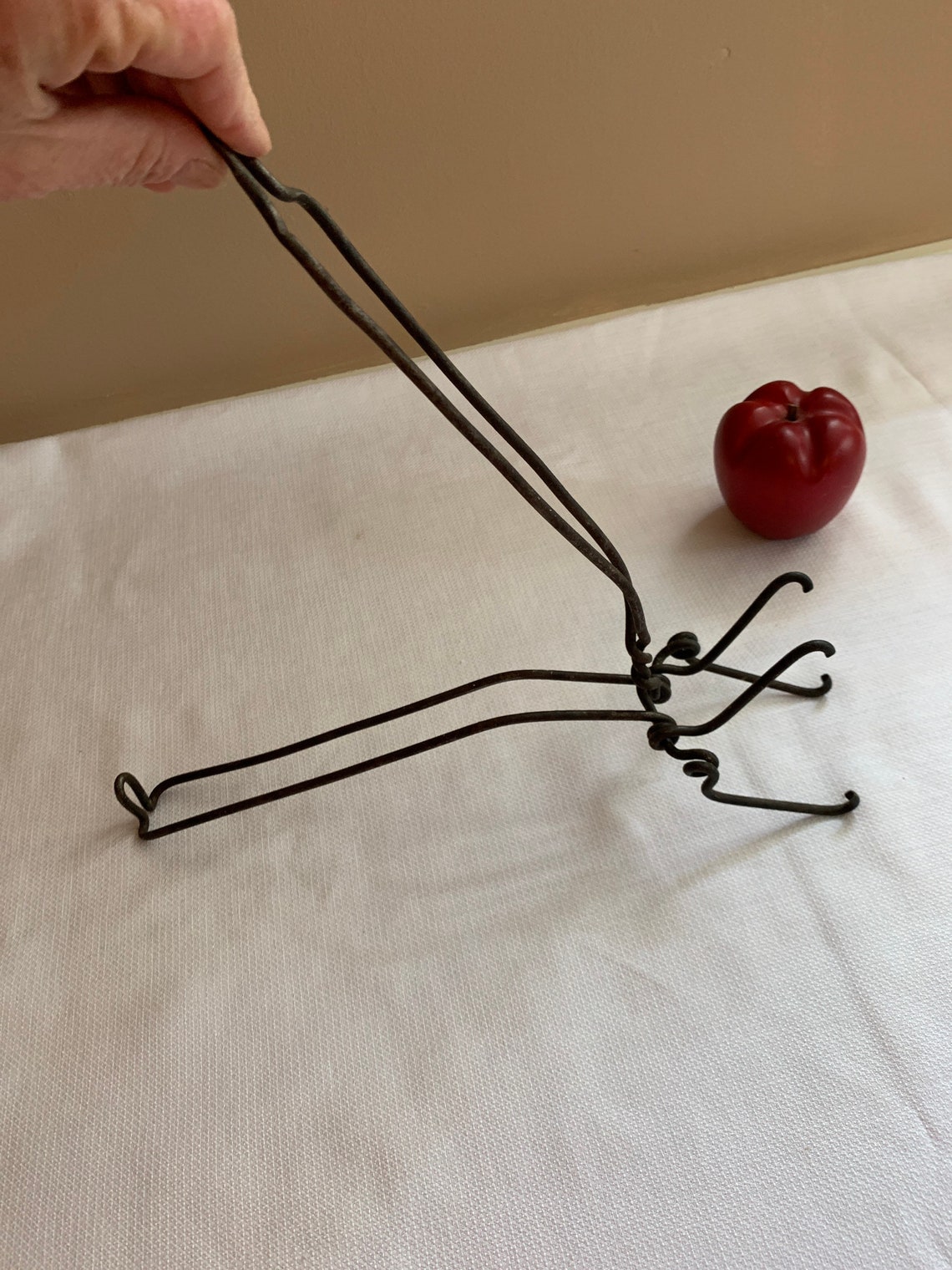 Rustic Clamp Tool, Vintage Jar Lifter, Campfire, Butcher, Ice or BBQ ...