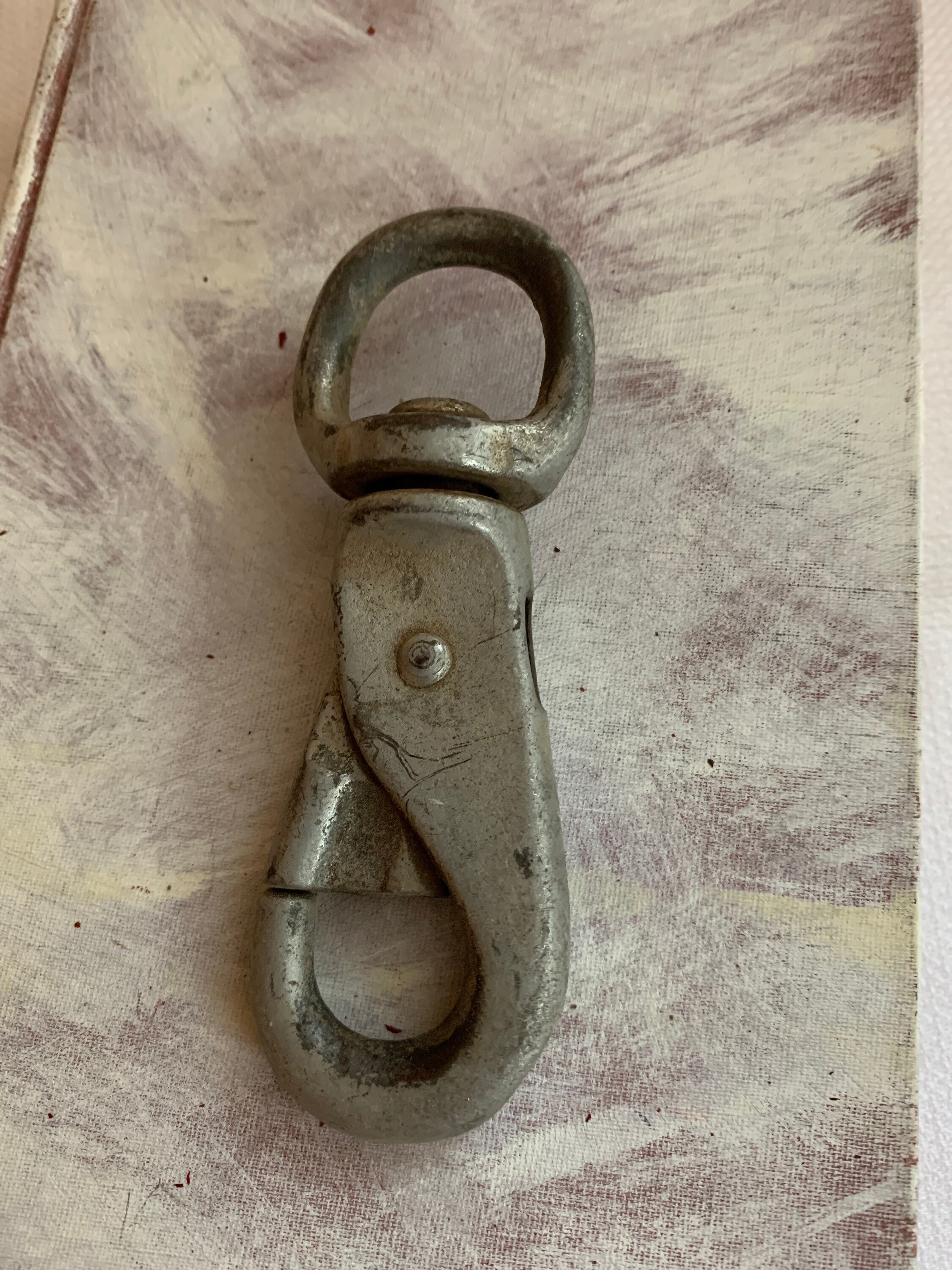 Vintage Swivel Clip Large Heavy Swivel Locking Clip Antique - Etsy 日本