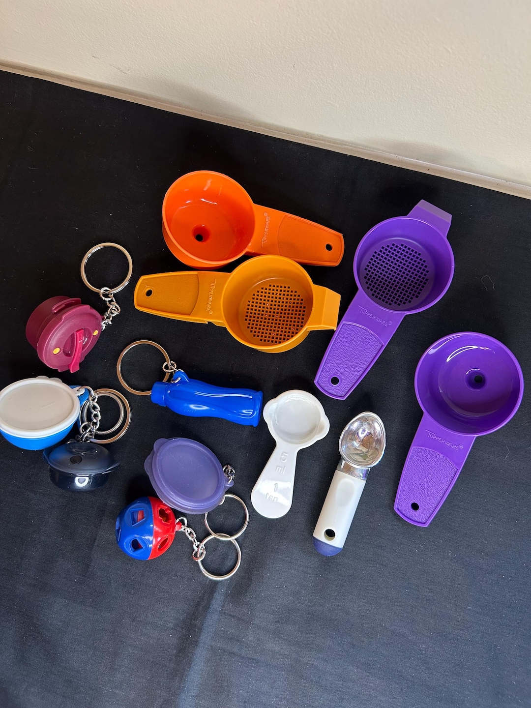 Vintage Miniature Tupperware, Key Chain or Magnet, Promotional Kitchen ...