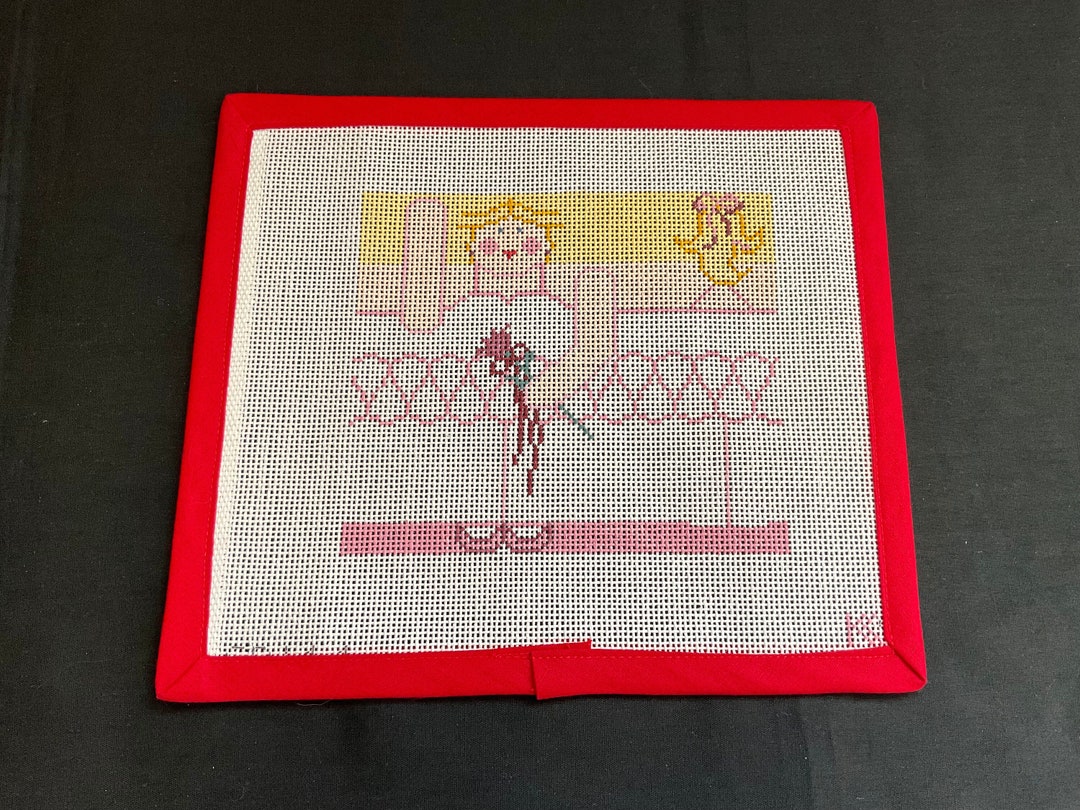 Ballet Painted Needlepoint Canvas, Ballerina Rollup Design, Needle ...