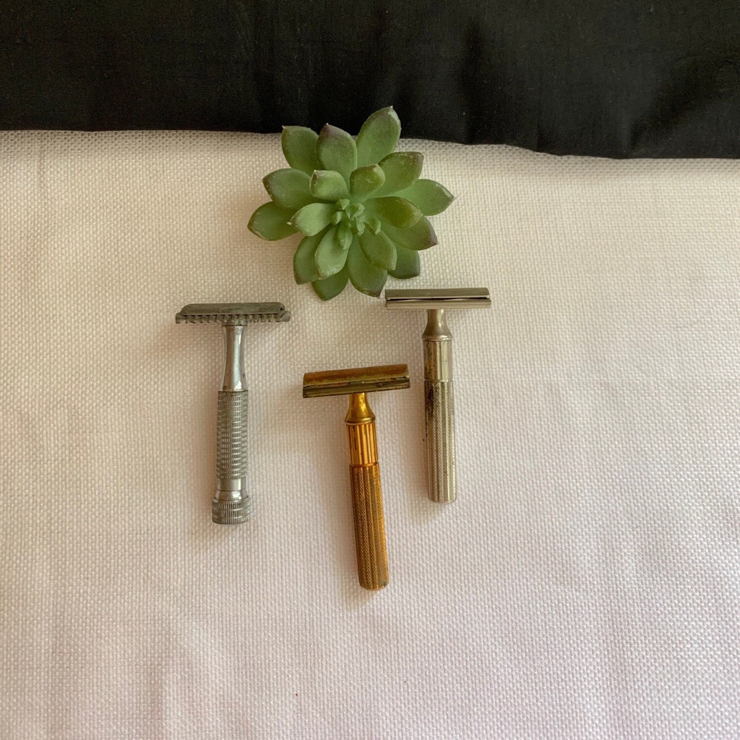 Gillette Safety Razor Lot, Vintage Segal Double Edge Shaving Tool ...