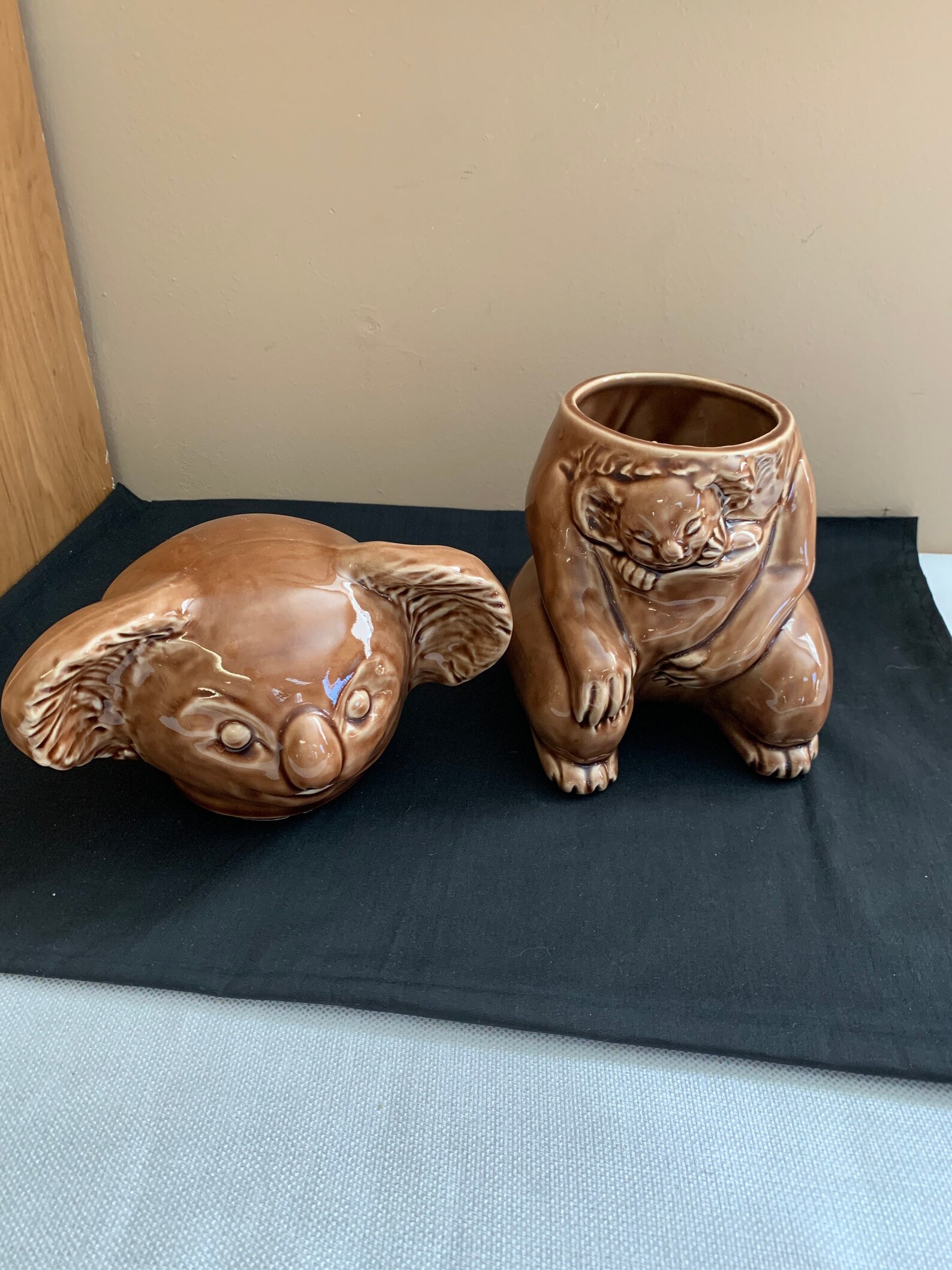 Mccoy Koala Bear Cookie Jar Vintage Cookie Container Mother - Etsy