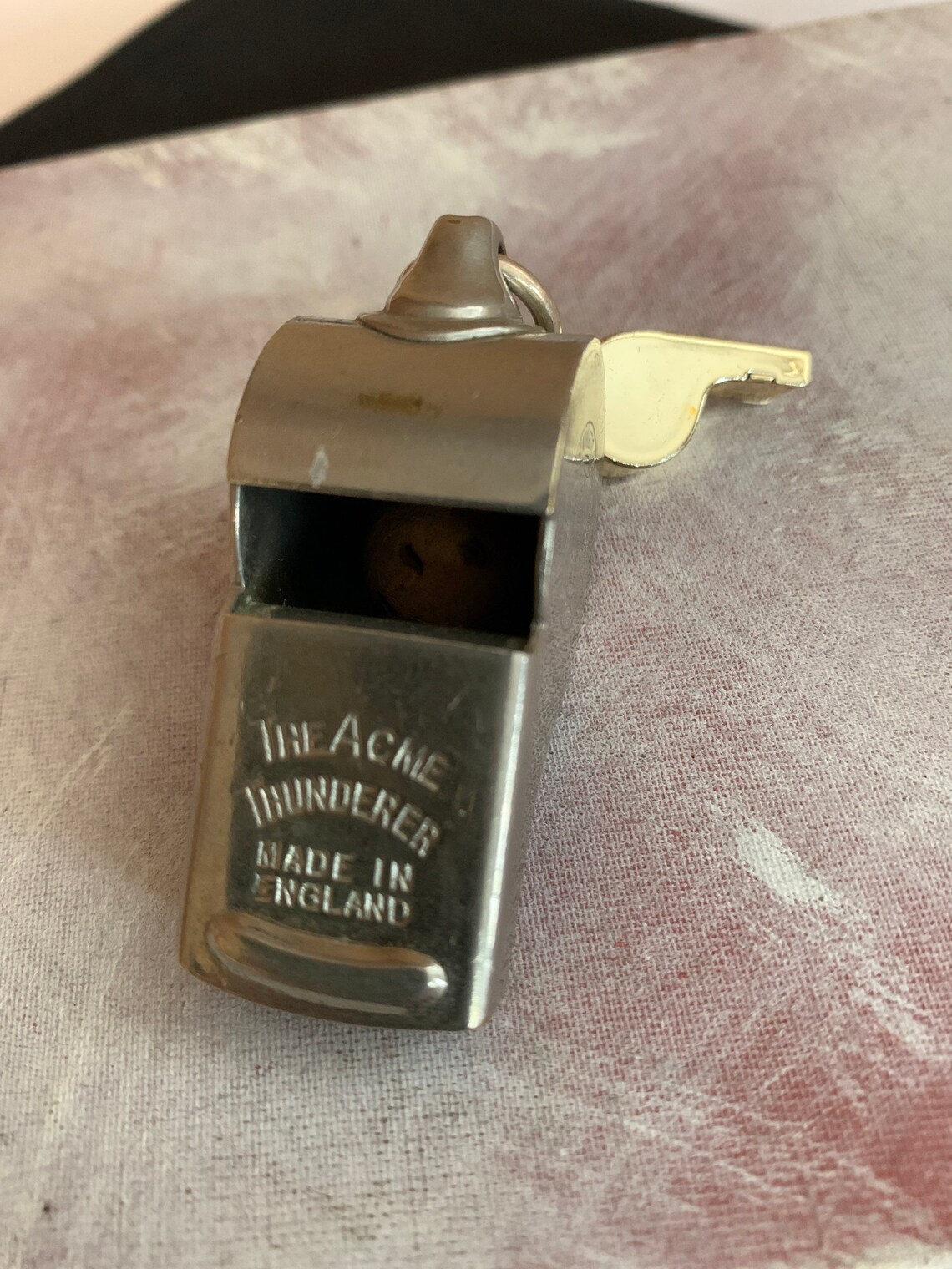 Vintage Acme Thunderer Whistle Made in England Metal Whistle - Etsy