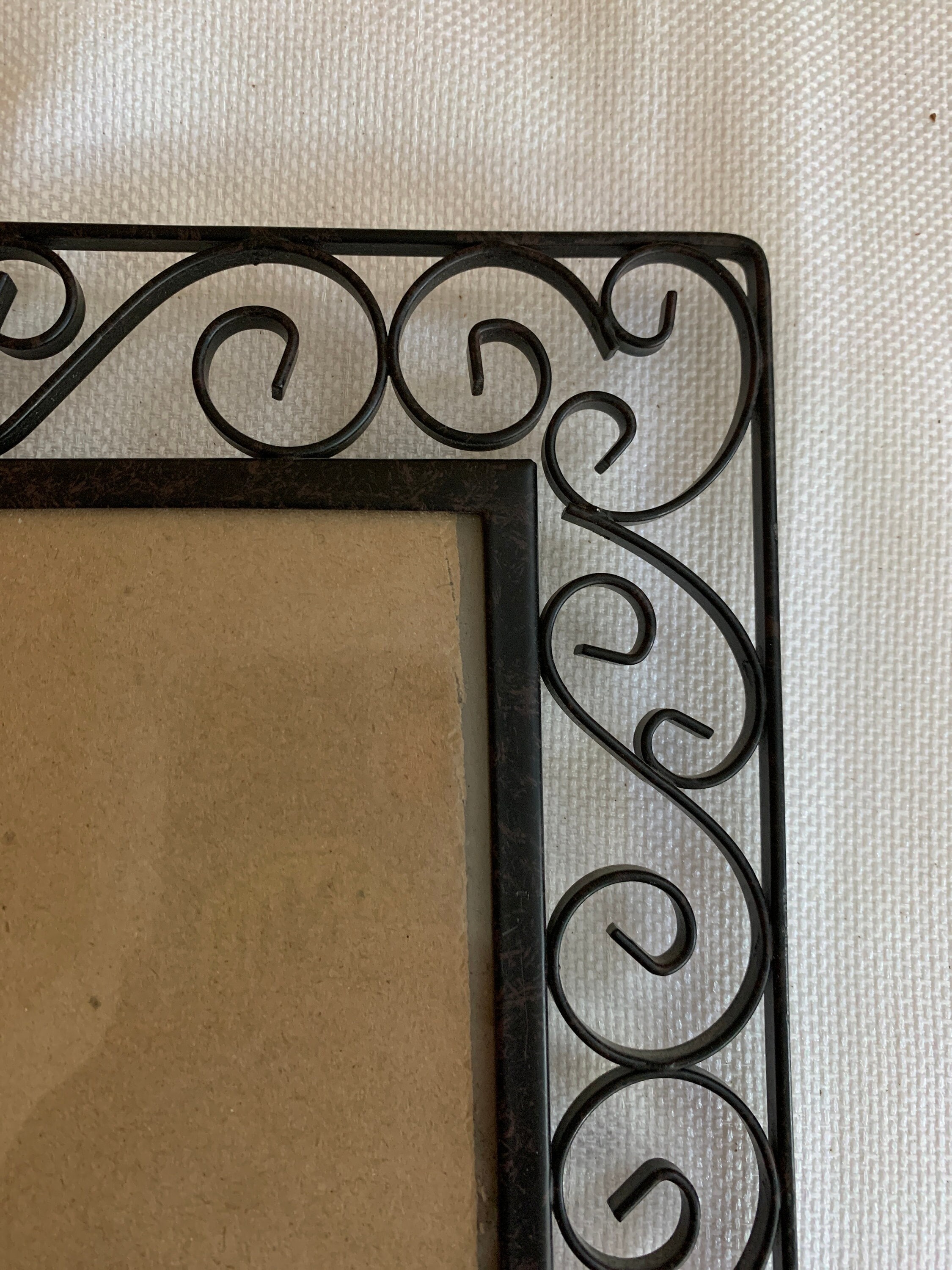Black Wrought Iron Picture Frames