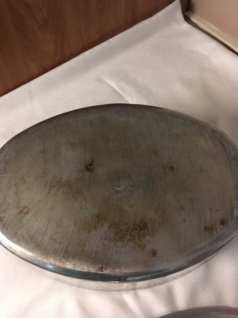 Vintage Aluminum Roaster, Dutch Oven, 15" Oval Chicken Roaster, Metal ...