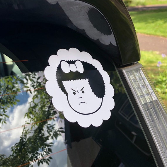 Frowning Nancy Comic Strip Car Laptop Vinyl Sticker - Etsy