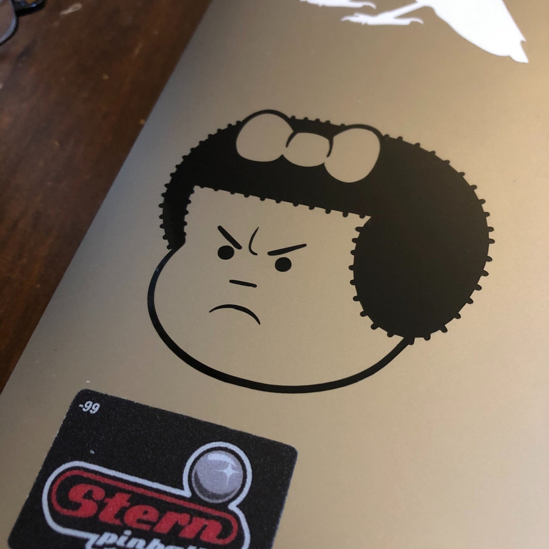 Frowning Nancy Comic Strip Laptop Vinyl Sticker - Etsy