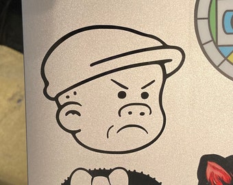 Frowning Nancy Comic Strip Car Laptop Vinyl Sticker - Etsy