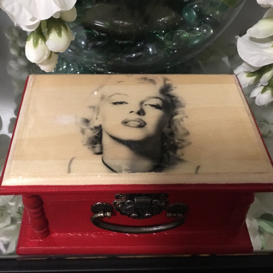 Marilyn Monroe, Keepsake Box, Gifts, Photo, Marilyn Monroe Art ...