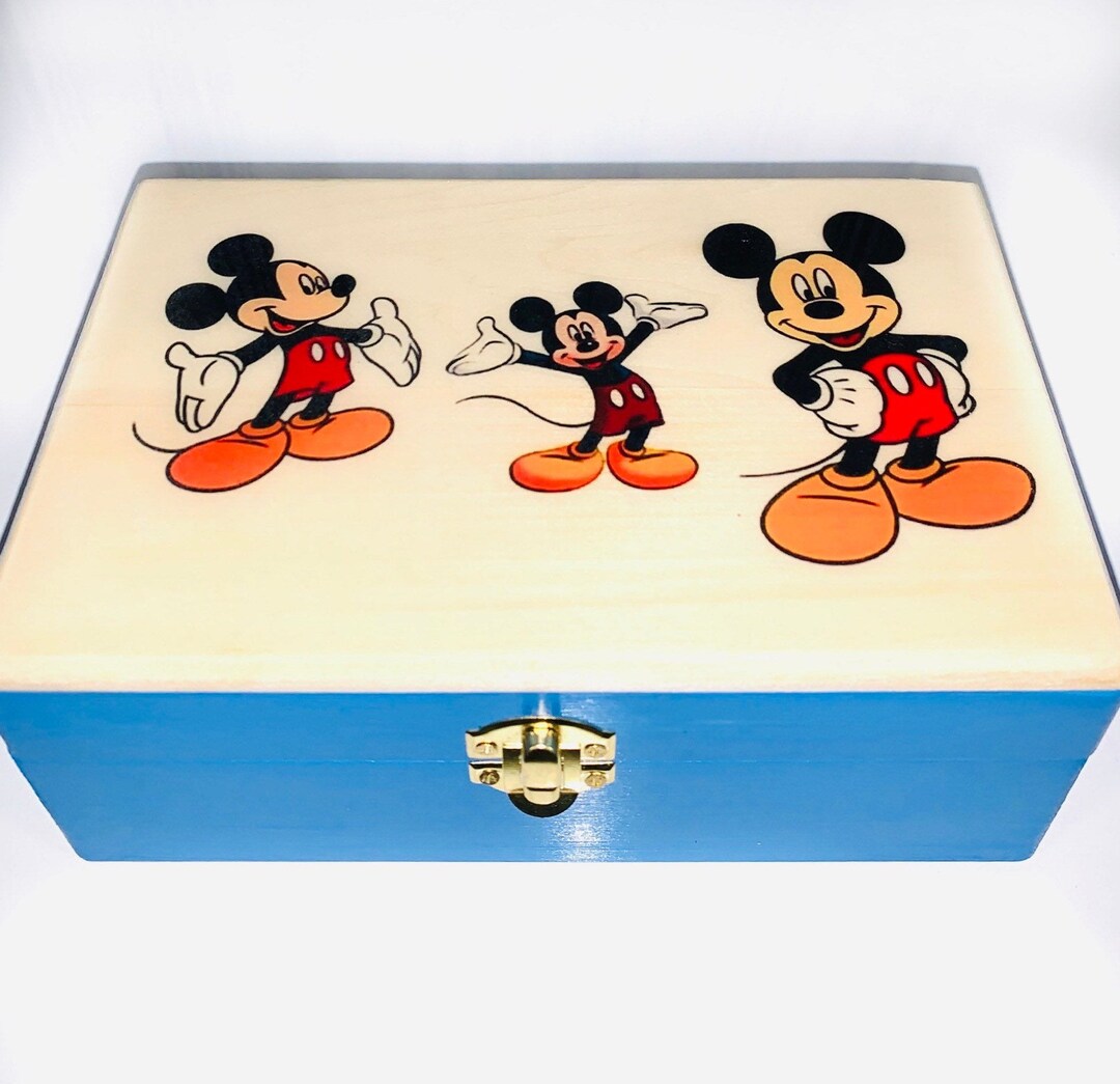 Mickey Mouse, Keepsake Box, Kids Gift, Disney, Disney Gift, Nursery ...