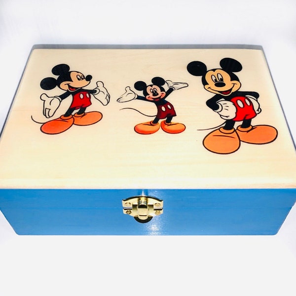 Mickey Mouse Box - Etsy
