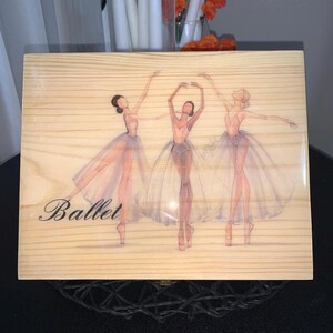 Ballerina, Keepsake Box, Ballet Gift, Ballerina Box, Trinket Box ...