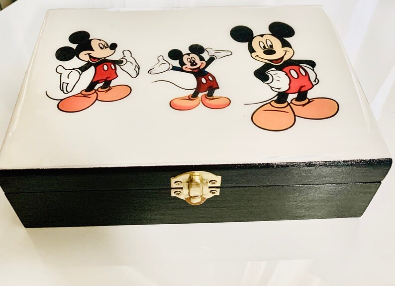 Mickey Mouse Keepsake Box Kids Gift Disney Disney Gift - Etsy