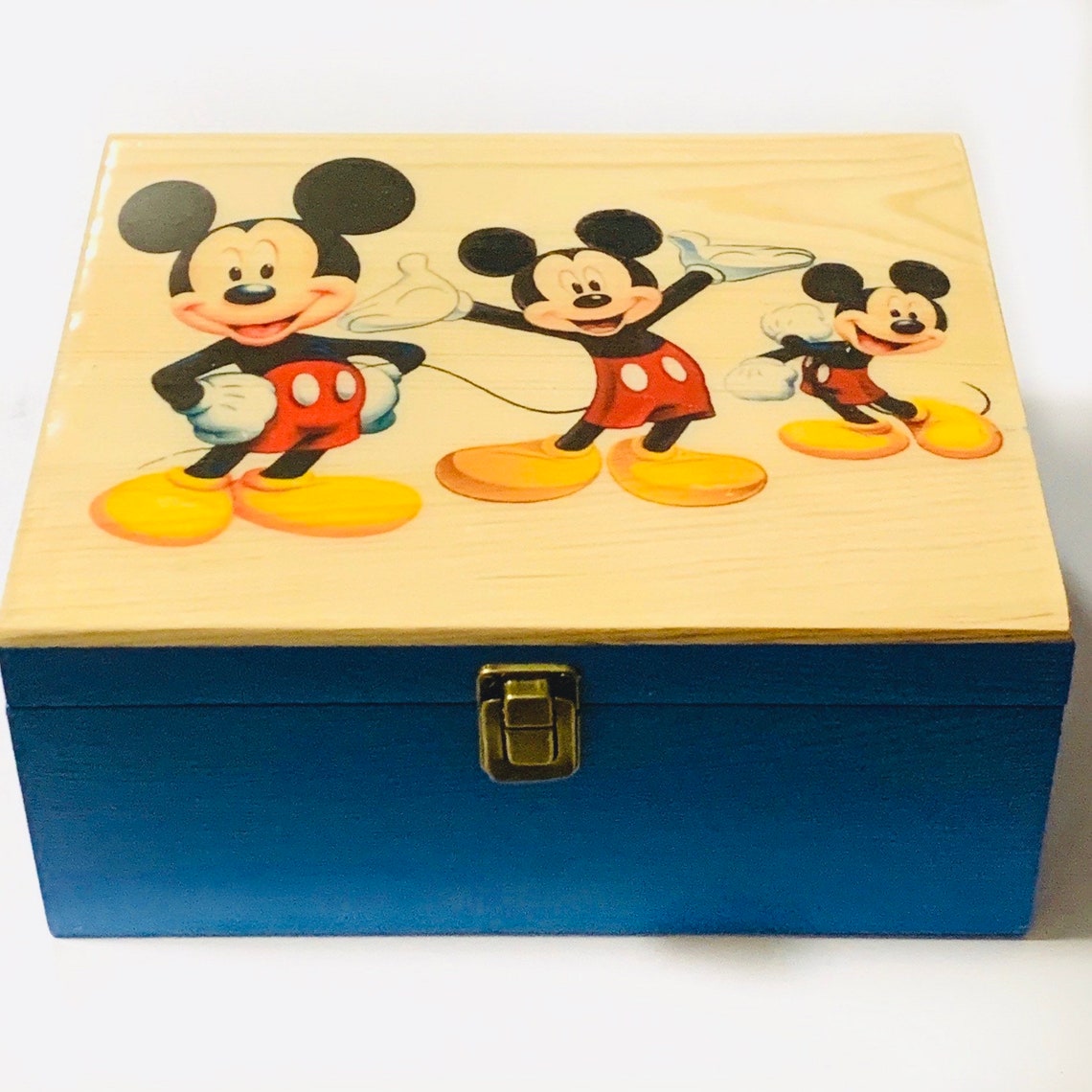 Mickey Mouse keepsake box Kids Gift Disney Disney gift - Etsy.de