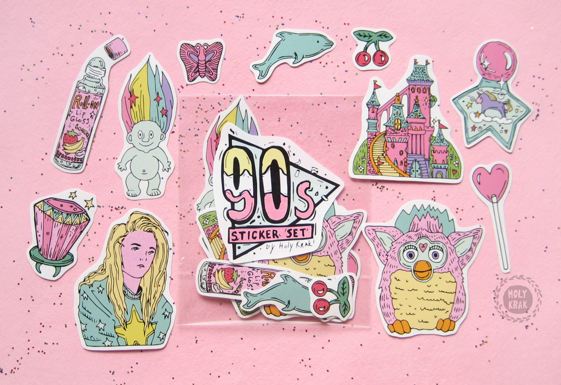 90s Stickers 11 pcs 90s Sticker pack 90s sticker set | Etsy