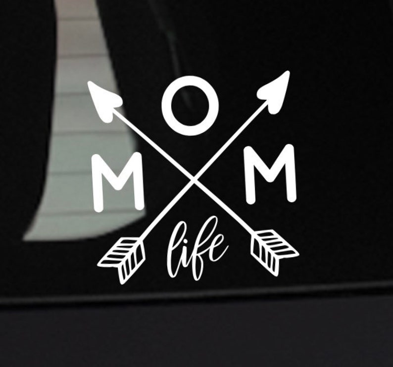 Mom Life Decal Car Decal For Mom Boho Sticker Momlife Vinyl Etsy