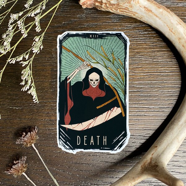 Death Tarot Card - Etsy