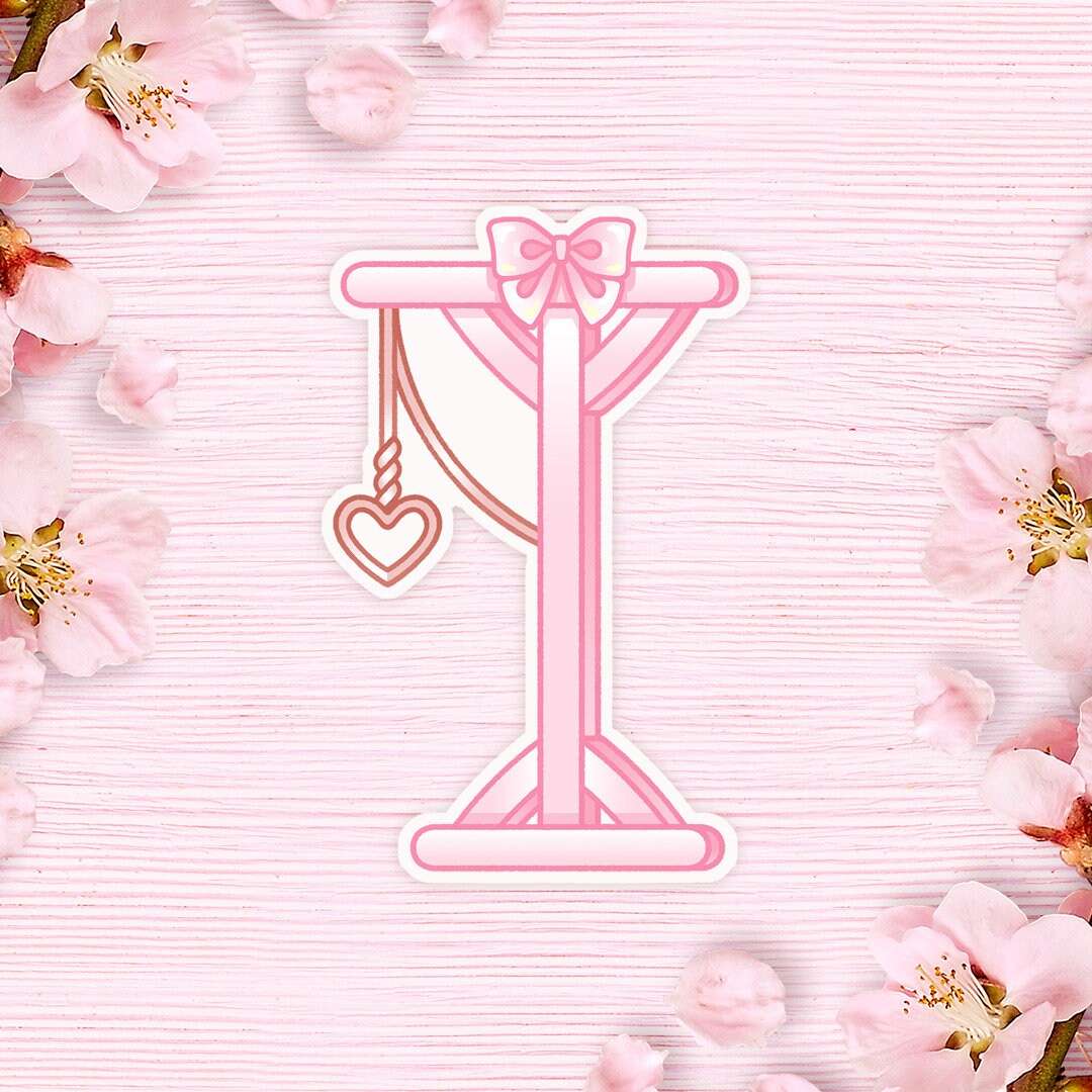 Kawaii Gallows Vinyl Sticker Torture Devices, Creepy Cute, Medieval ...