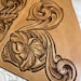 Sheridan Floral Leather Tooling Pattern – Corner Stencils (PDF Download ...