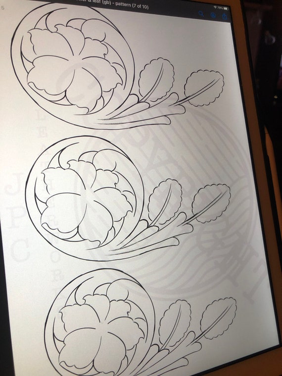 Leather Carving Patterns To Print