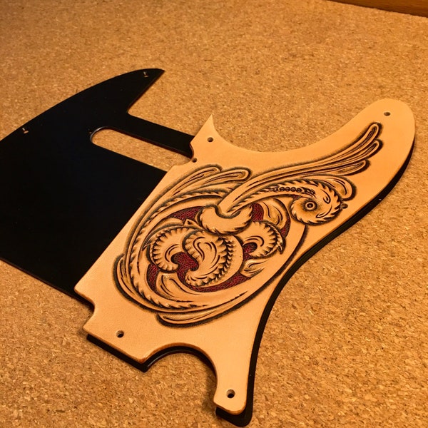 Leather Telecaster Pickguard - Etsy