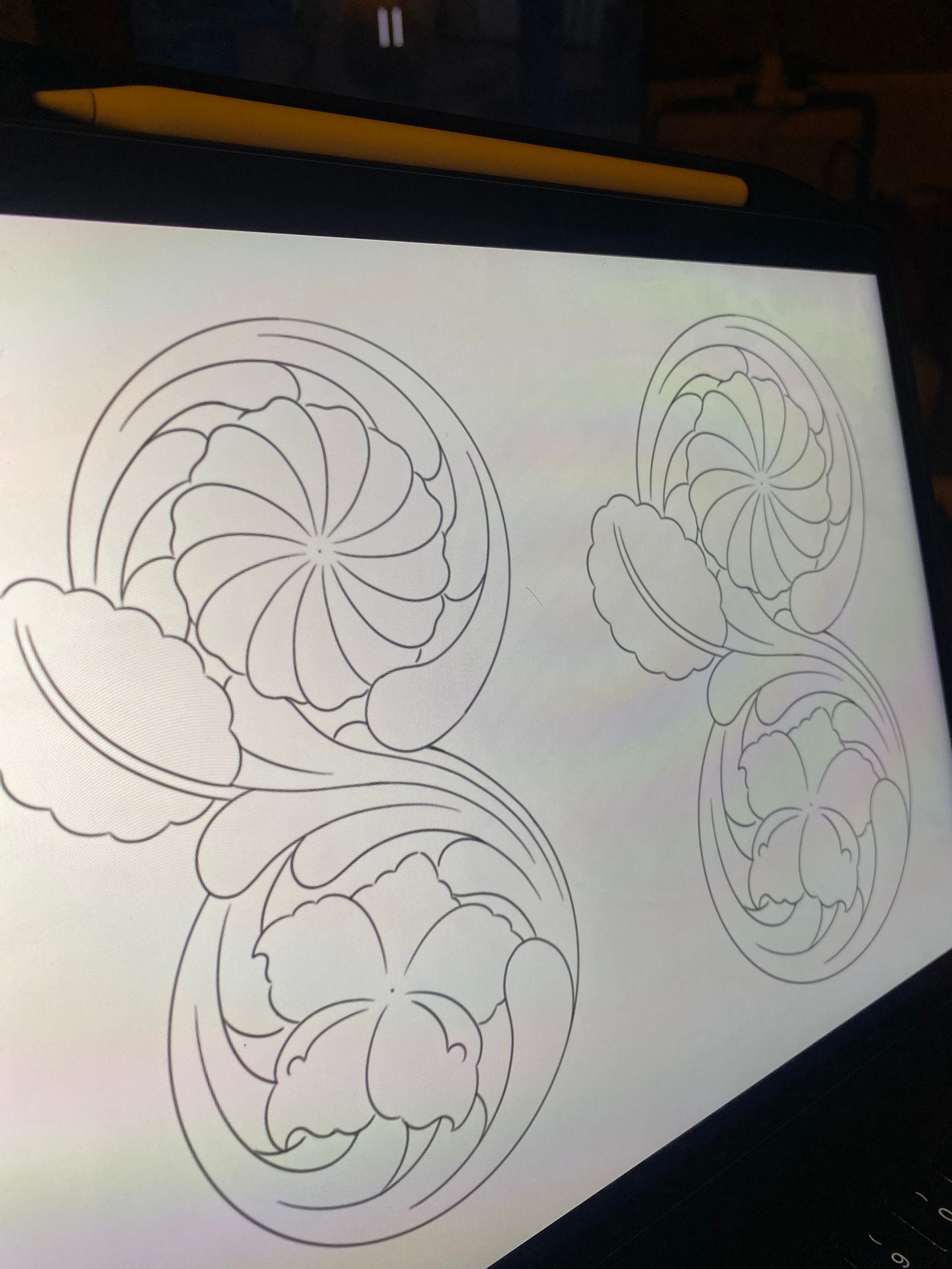 Figure of Eight. Leather Tooling / Carving Pattern / Stencils. Figure ...