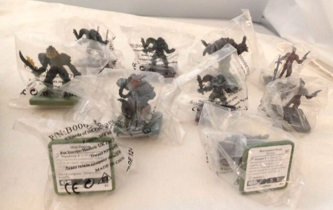 Dungeon and Dragons D&D 10 Wizards of the Coast Dreamblade Figures ...