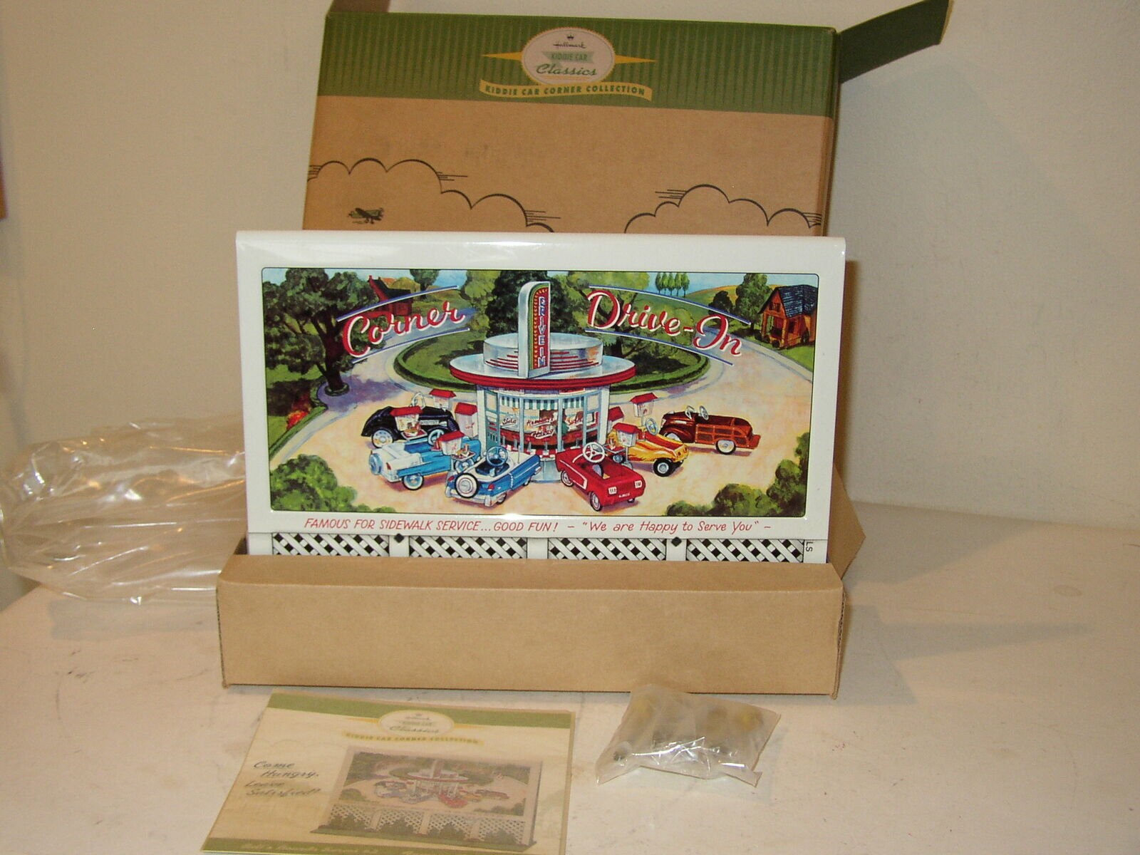 1998 Hallmark Kiddie Car Corner Bill's Boards Series 2 FAMOUS FOOD ...