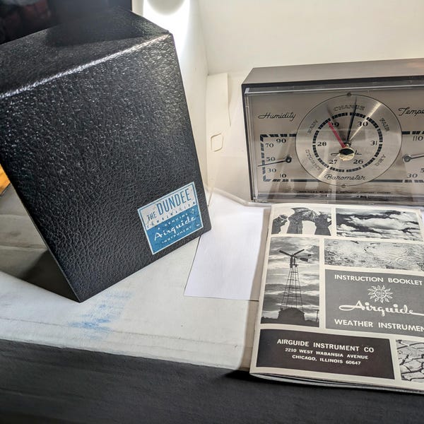 Airguide Barometer - Etsy