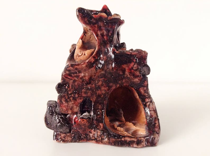 Sardinia Horror House Ceramic Sculpture - Etsy