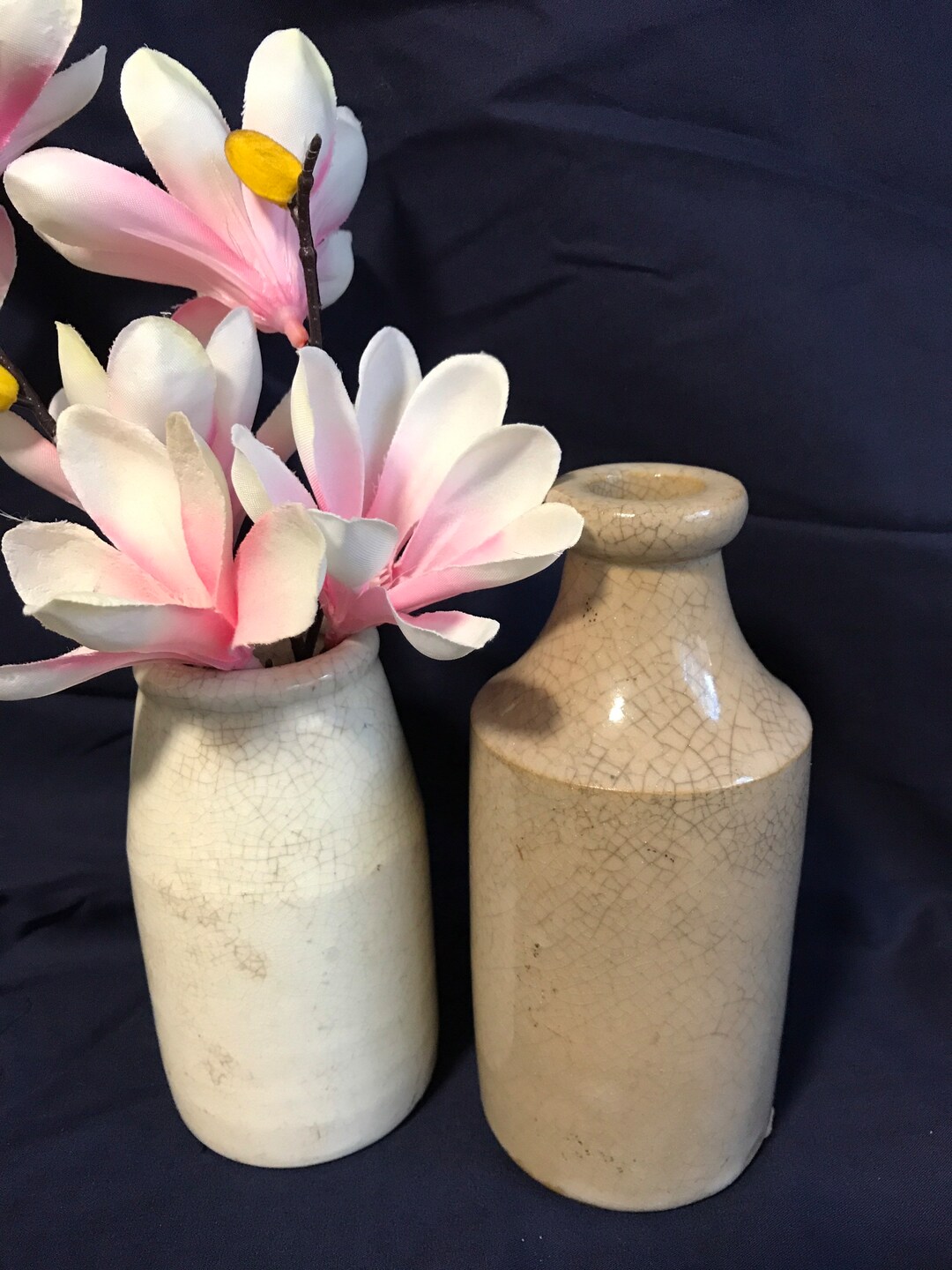 Vintage Two Original Stoneware Bottle’s , Great for Display, Kitchen ...