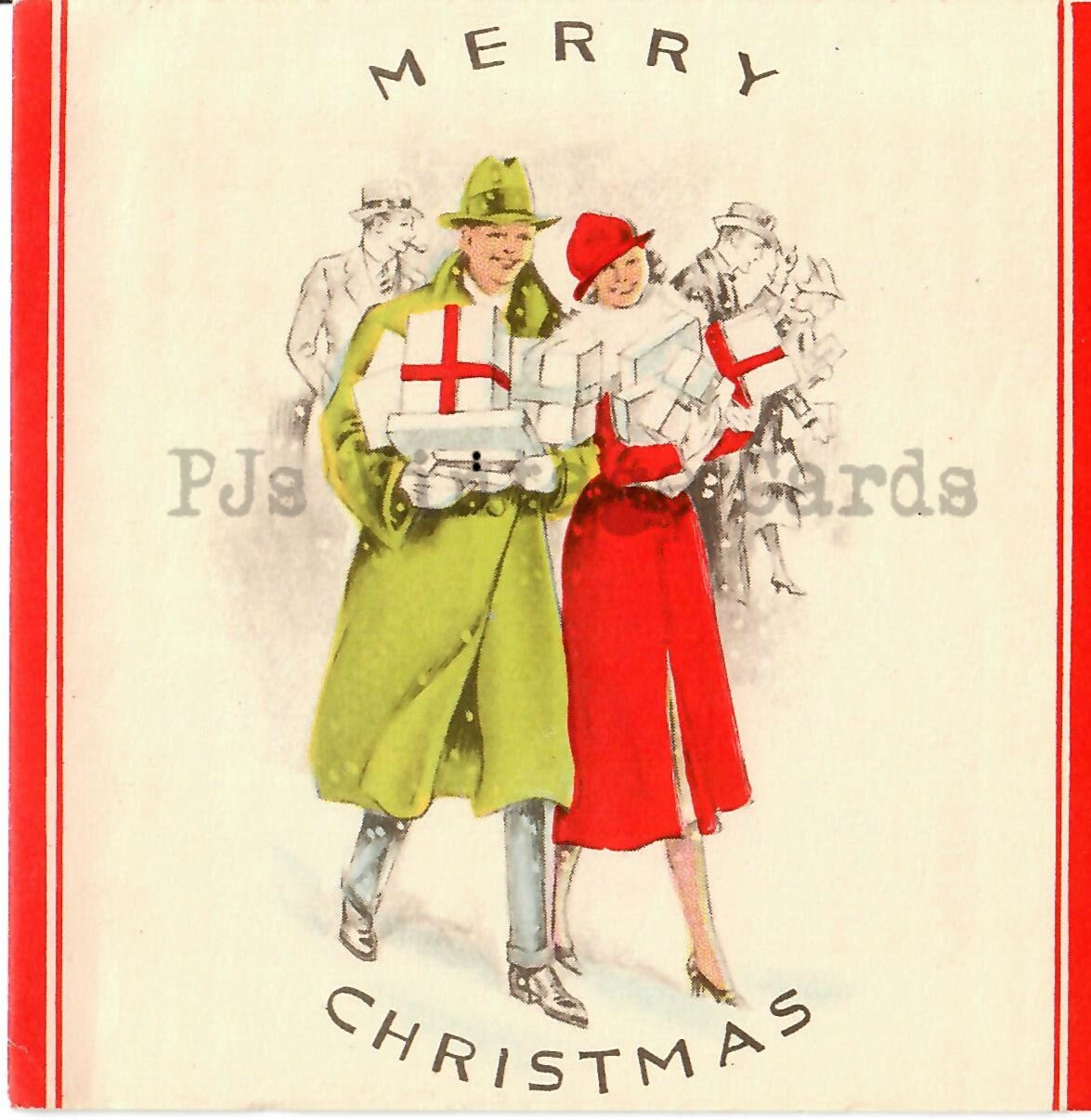 1930s Christmas Cards