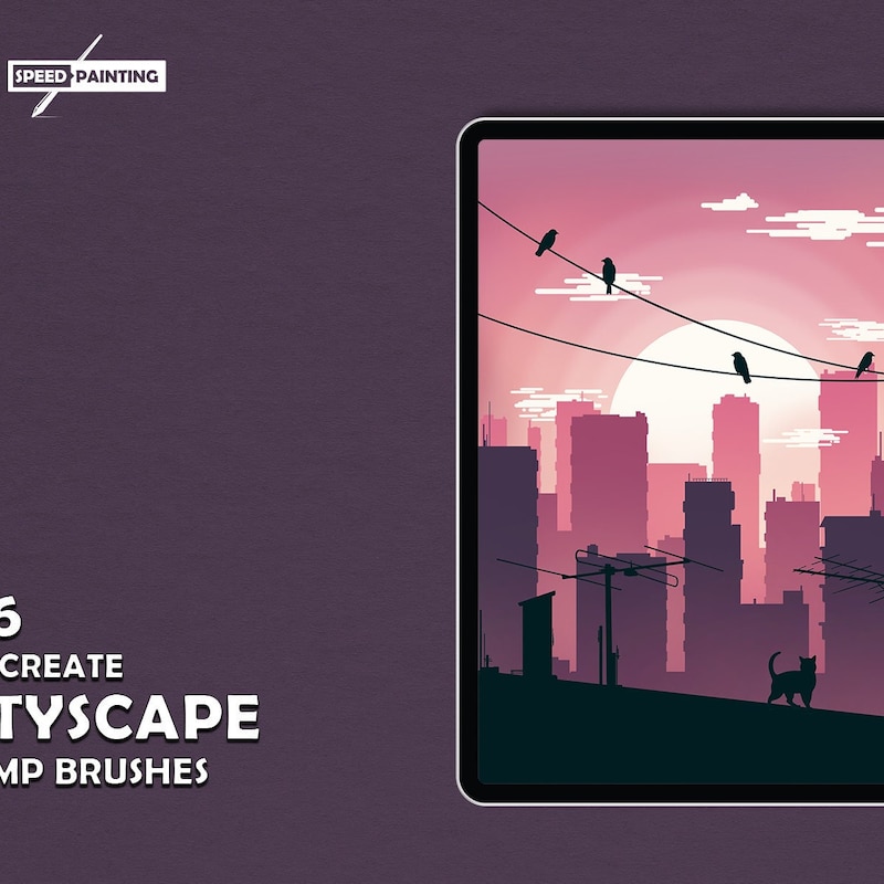 Cityscape Art - Etsy