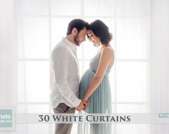 Backlit Window Digital Backdrop White Room Photoshop Overlays Portrait ...