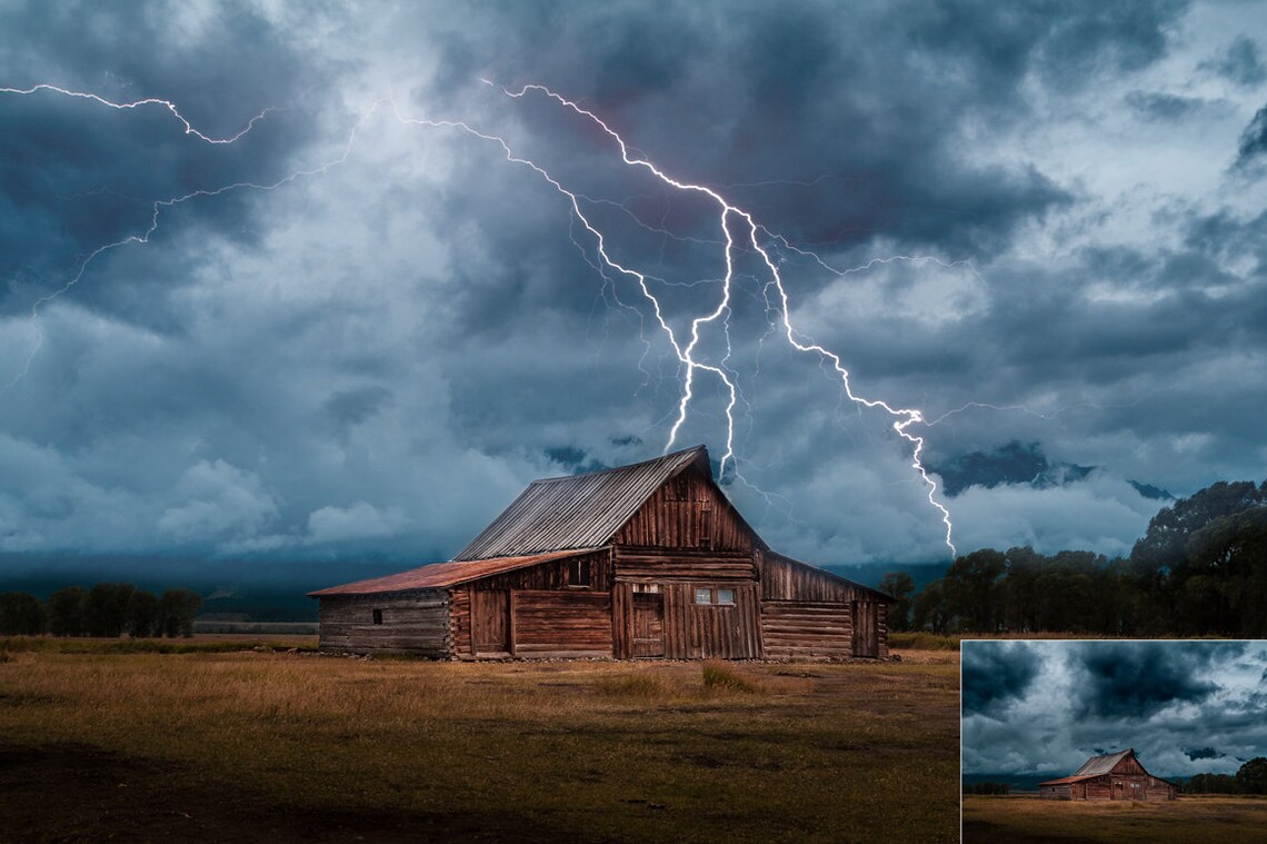 65 Lightning Overlays PNG Storm Sky Cloud Overlays - Etsy