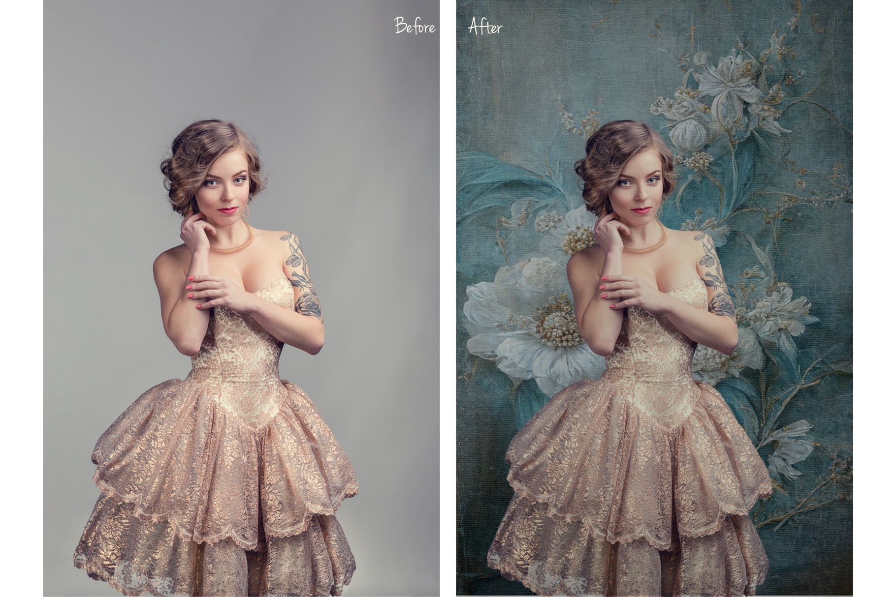 Fine Art Textures 12 Photoshop Overlays Floral Layer Photo - Etsy