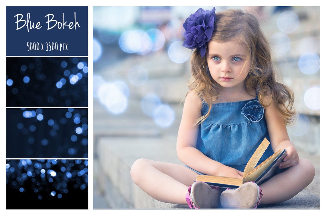 Blue Bokeh, Photoshop Overlay, Photo Layer, Photo Editing, Textures ...