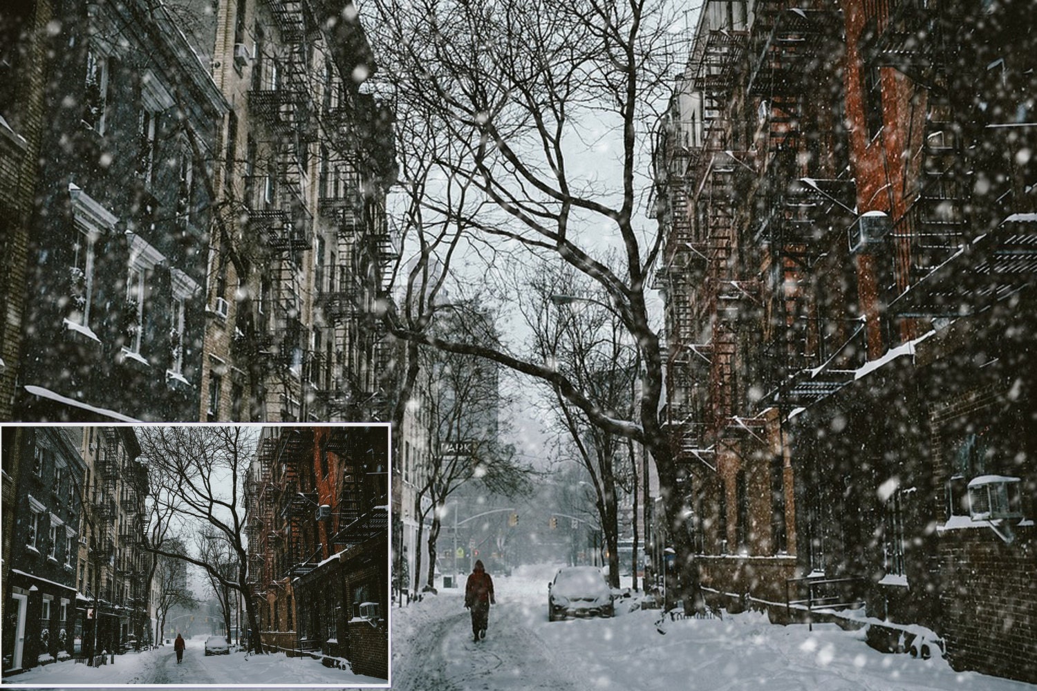 Realistic Snowfall Photo Overlay Snow Overlays Photo - Etsy