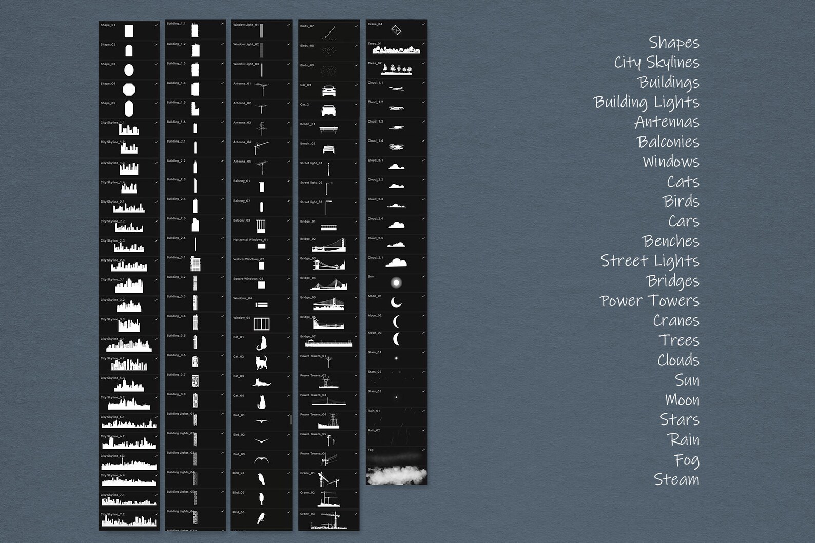 126 Photoshop Cityscape Stamp Brushes Speed Painting - Etsy