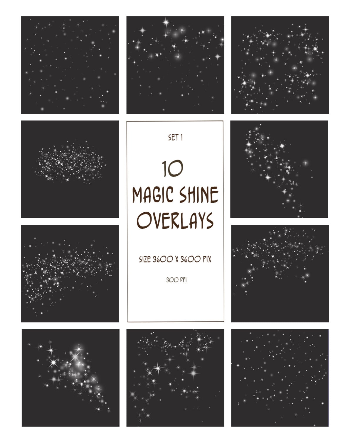 Magic Shine Overlay Shine Effect Photo Overlaysfantasy - Etsy Israel