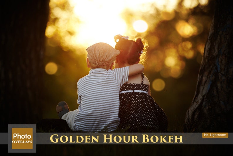 30 Gold Bokeh Overlays Light Photo Overlays Sunlight - Etsy