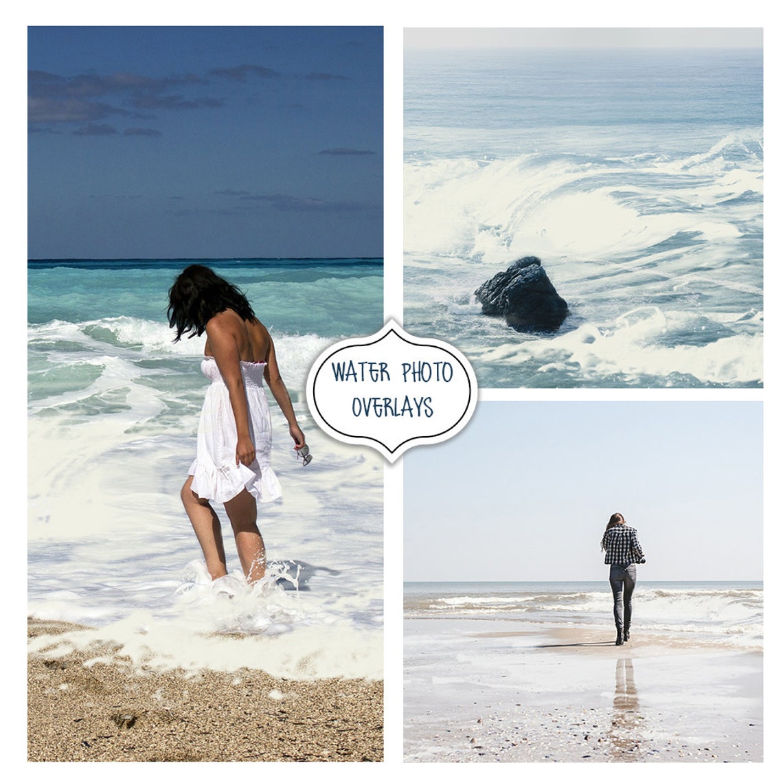 Water Photo Overlays Photoshop Overlays Photo Editing - Etsy
