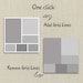 12 Square Storyboard Templates, Photo Collage Templates, Layered ...