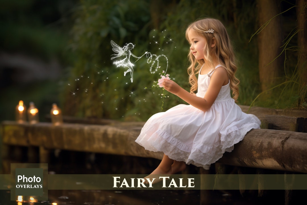 Fairy Tale, 38 PNG, Photoshop Overlay, Fantasy, Magic Wand, Magical Fairy, Glitter Trail, Star ...