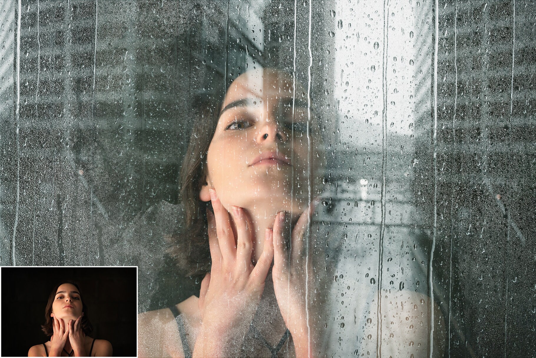 Raindrops on the Window Overlays 70 Png and JPG Realistic - Etsy