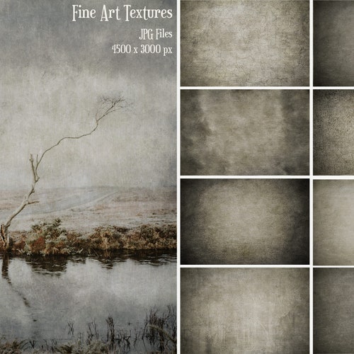 Fine Art Textures 4 Photoshop Overlays Photo Layer Photo - Etsy