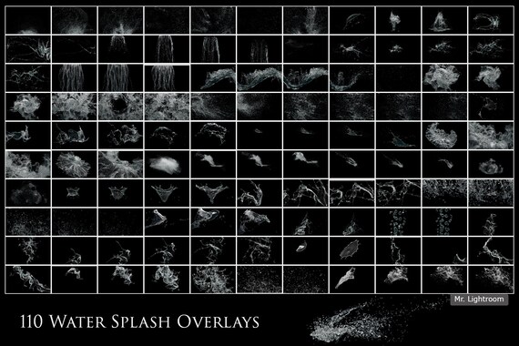 50 Water splash photo overlays Water Overlays Photography Prop Rainy ...